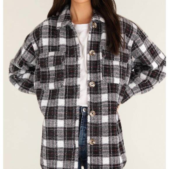 Z Supply | Jackets & Coats | New Z Supply Flannel Trucker Jacket In ...